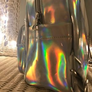 Olivia Miller Girl | Accessories | Holographic Mini Backpack | Poshmark